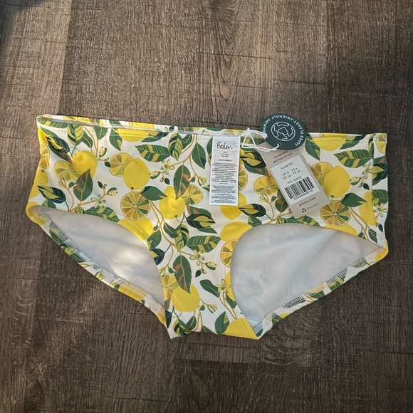Boden | Swim | Boden Yellow And Green Lemon Print Bikini | Poshmark
